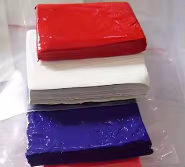 Quality White Red HTV Masterbatch Silicone Color Pigment For Vulcanization Rubber for sale