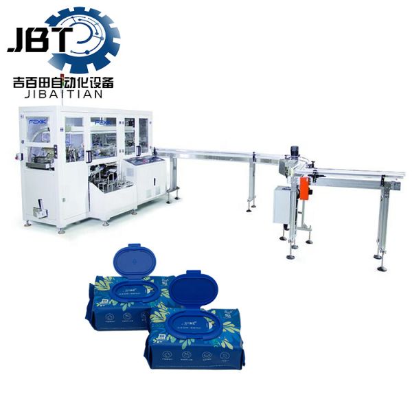 Quality Eco Friendly Wet Wipes Manufacturing Machine 380V/50Hz With Easy Installation for sale