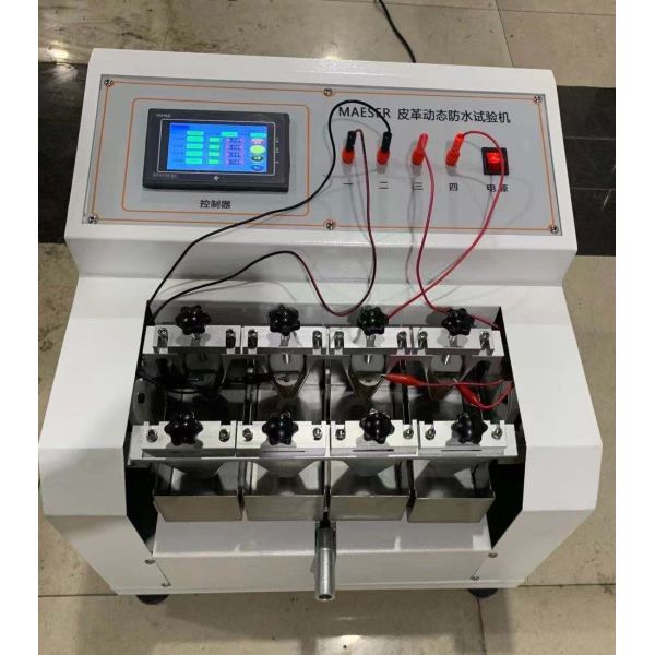Quality SATRA PM34 four Groups Leather Dynamic Waterproof Tester 30±1° Test displacement for sale