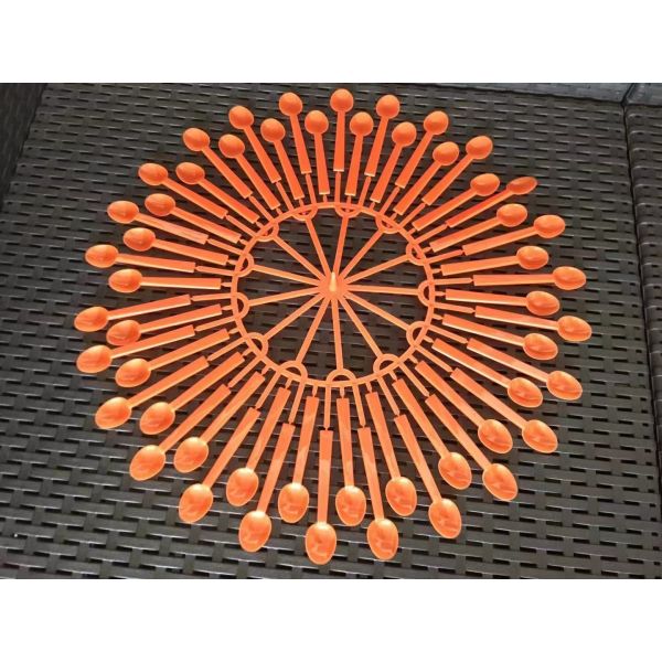 Quality High speed Disposable spoon Mould with Hot-Runner/cold runner For PP/PS 64cavity for sale