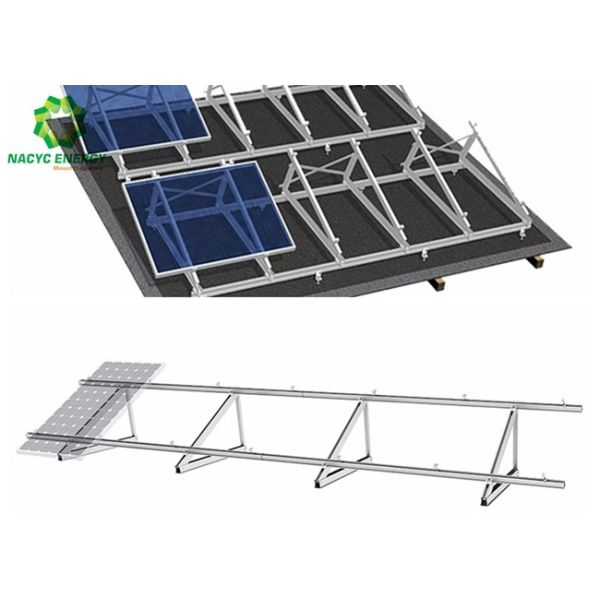 Quality Patented Design Flat Roof Solar Mounting System Fast And Easy Installation for sale