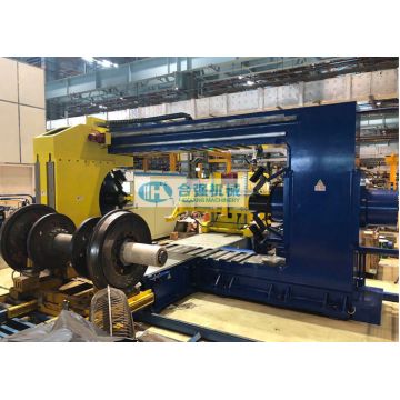 Quality 3000kN Railway Depots Horizontal Wheel Press 31.5MPa for sale