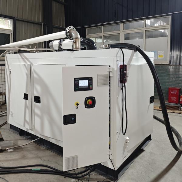 Quality High Thermal Efficiency Low Noise Silent Natural Gas BHKW CHP Unit Cogen 120kw for sale