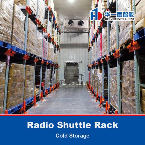 Quality Radio Shuttle pallet Rack For Cold Storage for sale