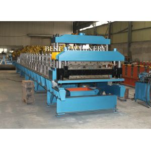 Quality Guide Pillar Steel Brick Tile Color Roof Q Tile Roll Forming Machine High for sale