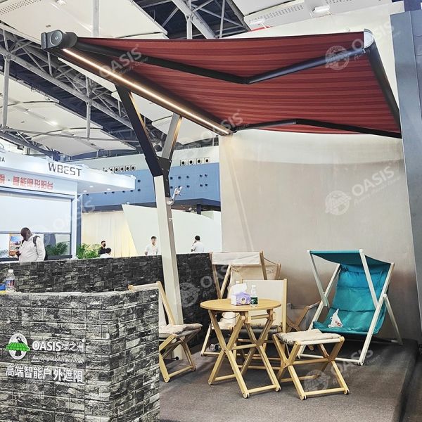Quality Aluminum Frame Electric Retractable Awning Retractable Sun Shade For Patio Deck for sale