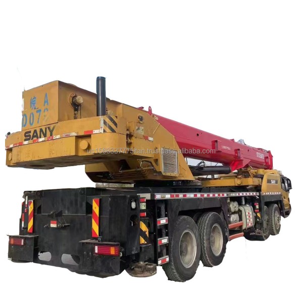 Quality Used SANY 55 Ton Crane Excellent Performance Construction Machine with Hydraulic Valve for sale