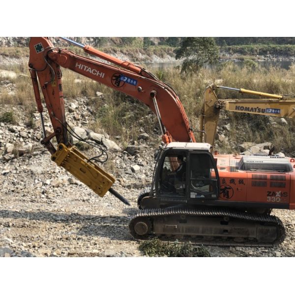 Quality Rock Broken Mining PHX-155 Excavator Hydraulic Breaker Chisel for sale