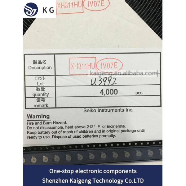 Quality XH311HG-IV07E Seiko Instruments Micro Energy IV07E 3.3V 0.03F Capacitor IC for sale