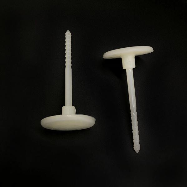 Quality 50mm PE / PP Hammer In Insulation Anchors For House Walls With Heat Resistant for sale