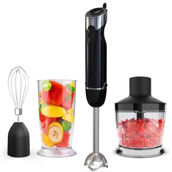 Quality Detachable design multi-speed BPA-free splashproof hand blender stick kitchen electric appliances for sale