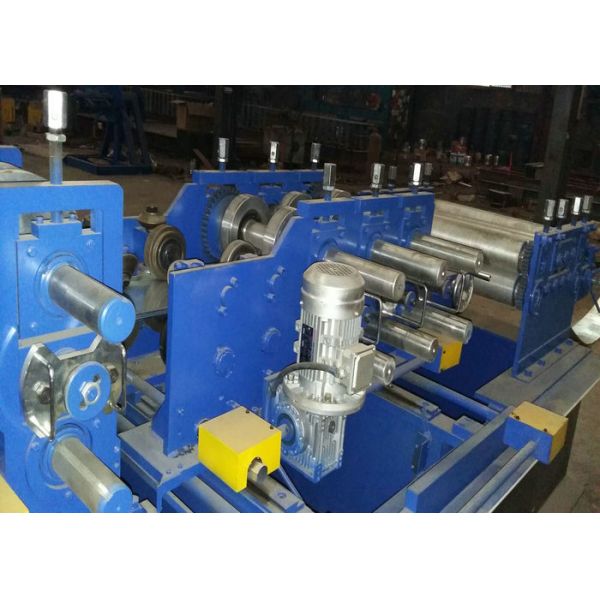 Quality CE / BV CZ Steel Frame Roll Forming Machine Hydraulic Punching Type for sale