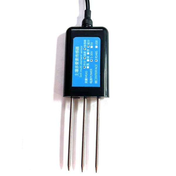 Quality 3 in1 Soil Moisture Temperature EC Conductivity Sensor IP68 RS485 Soil Meter for sale