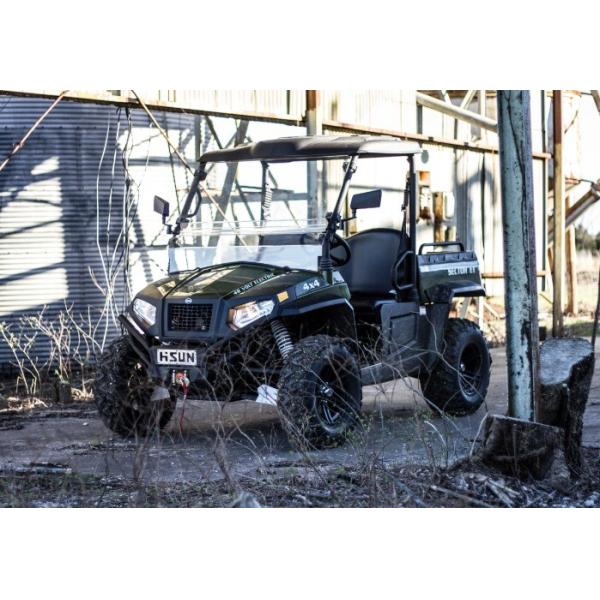Quality 4WD Hisun Tracks UTV Electric Vehicle 48V Electric UTV with EEC Approved for sale