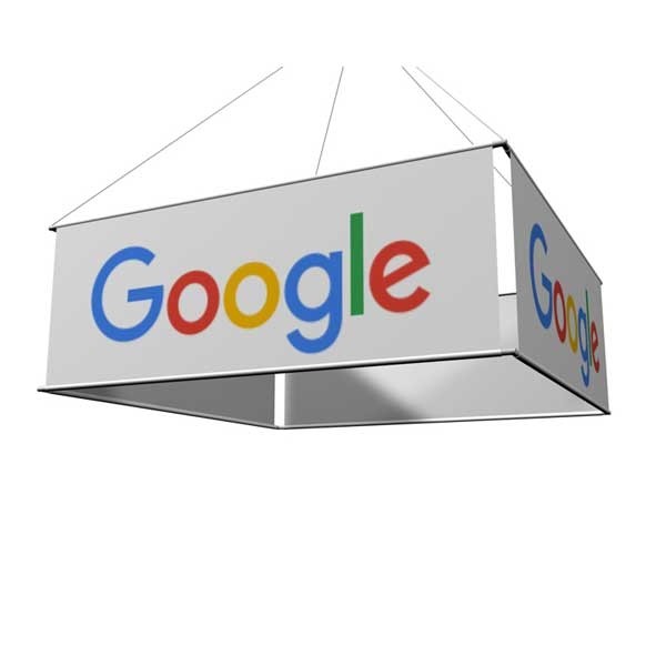 Quality 14ft 20ft Rectangular Overhead Hanging Trade Show Signs Ceiling Banners for sale