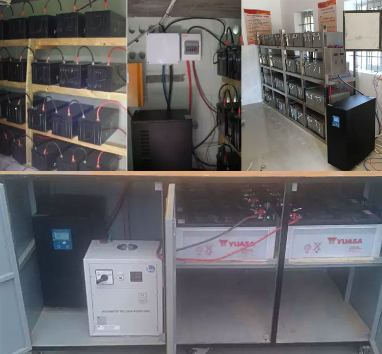 split phase inverter charger application case