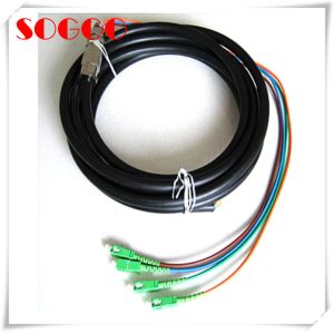 Quality 5G Waterproof Fiber Optic Cable With SC UPC Connector With Good Stability for sale
