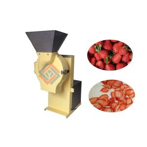 Quality 110V 220V Fruit Processing Equipment Strawberry Banana Slicer 200KG/H for sale