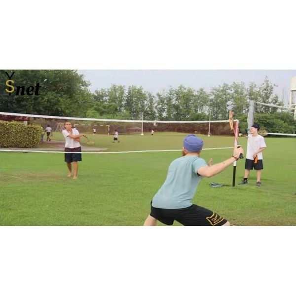 Quality Badminton Net Portable High Quality PP Material 2*2cm Mesh OEM Size Badminton for sale