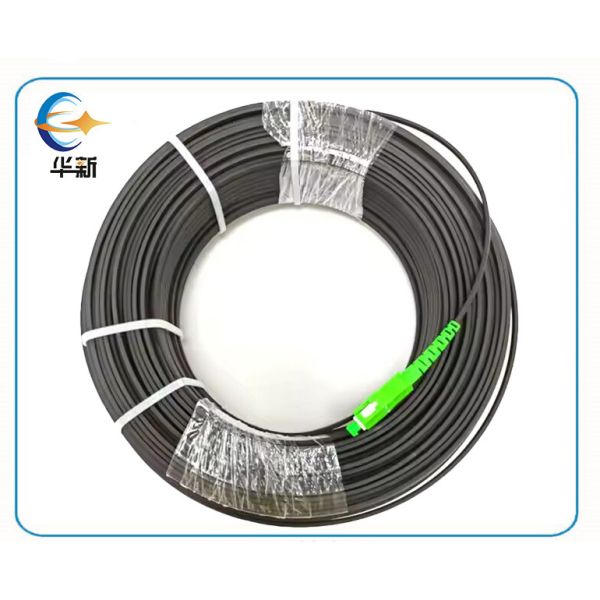 Quality SMF  SC Fiber Optic Patch Cord for High Bandwidth Applications Green and Blue Connector House Color for sale