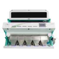 Quality PET PP PVC HDPE PE Plastic Color Sorter Machine 5 Chutes 320 Channels for sale