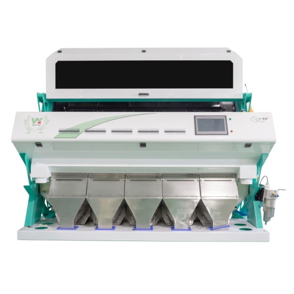 Quality PET PP PVC HDPE PE Plastic Color Sorter Machine 5 Chutes 320 Channels for sale
