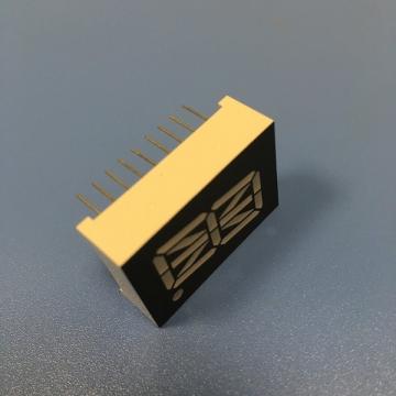 Quality Super Amber LED Sixteen Segment Display 0.8 Inch For Automation Control for sale