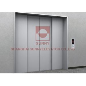 Quality Freight 5000kg Load Gearless 1m/S Cargo Lift Elevator With Painted for sale