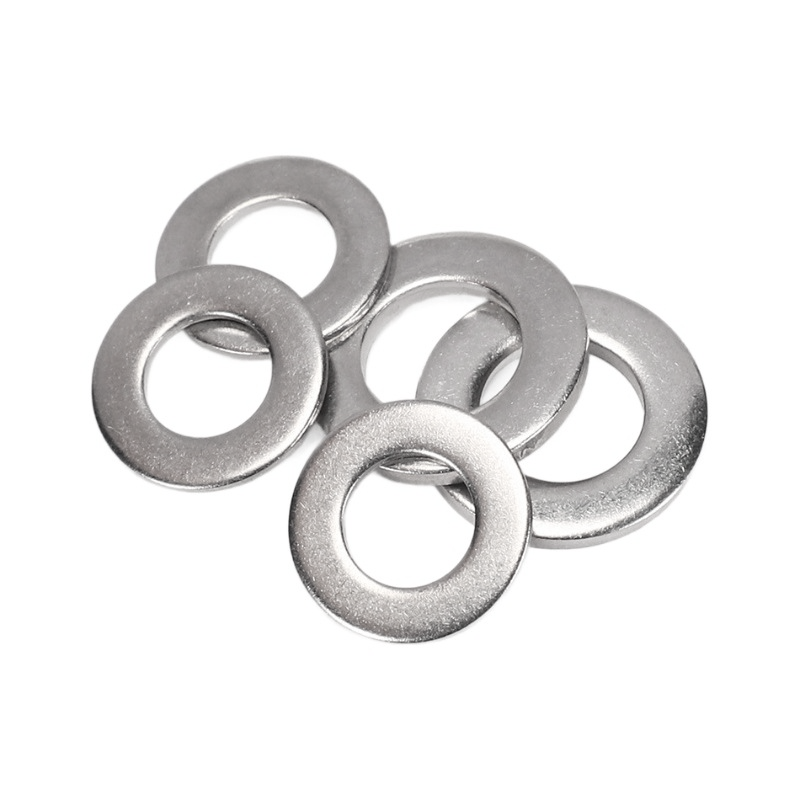Quality 304 stainless steel flat washer, screw washer, nut, electronic washer, metal flat washer wholesale M16/M18/M20 for sale