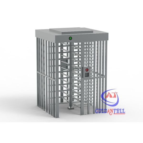 Quality QR Code Nfc Reader Pedestrian single security turnstile gate with roof For for sale