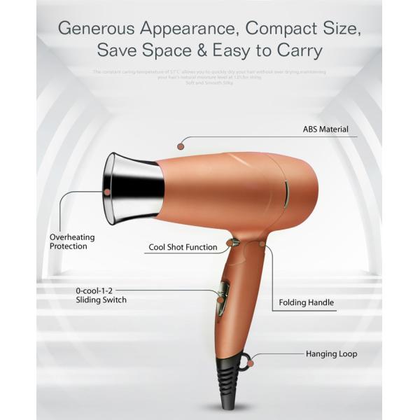 Quality Folding Travel Hair Dryer For Household Travel Hotel ODM for sale