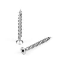 Quality Pozi Double Flat Head 316 Stainless Steel Chipboard Screw for Wood Deck for sale