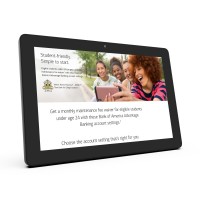 Quality Wall Mount 10 Inch Smart Android Tablet RJ45 Quad Core RK3288 for sale