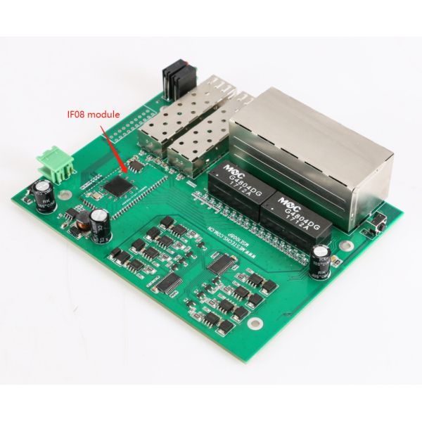 100m Unmanaged Ethernet Switch Module For Optical Electrical Conversion From China Factory