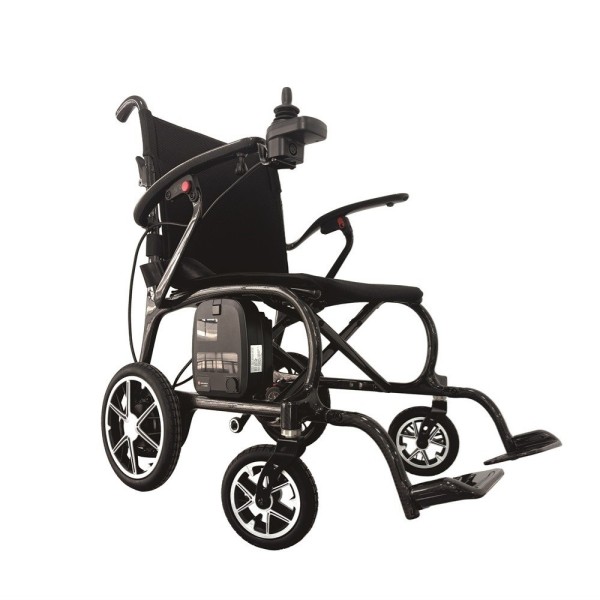 Quality 13KG Lightweight Electric Wheelchair with 300bs Loading and Carbon Fiber Frame Foldable for sale