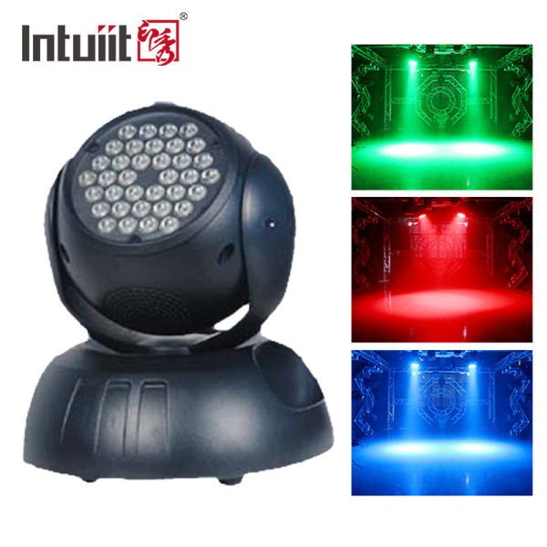 Quality 12CH Stage LED Effect Light Rgbw Led Moving Head 36*3w For Dj Project for sale