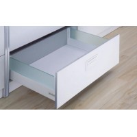 Quality Glass Side Panel Bedroom Tandembox Drawer Systems , Twin Wall Inset Drawers for sale