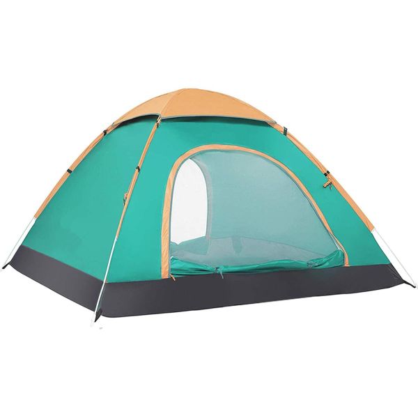 Quality 190T Polyester Pop Up Instant Lightweight Backpacking Tent for sale