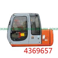 Quality 4369657 HITACHI Excavator Glass Window Left Door Lower Position NO.3 for sale