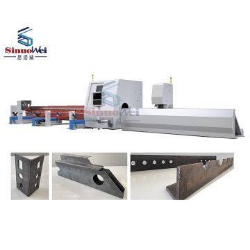 Quality SNW-250-6000-9000 Laser Cutting Machine with Maximum Length of Material ≤ 9000mm for sale