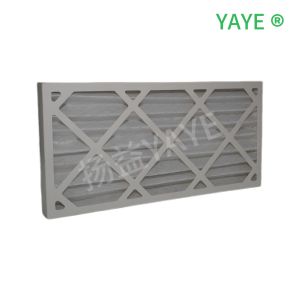 Quality HVAC Systems Air Pre Filter with Cardboard Frame and Two Side Wire Mesh for sale
