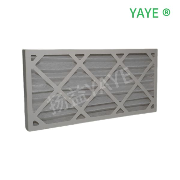 Quality HVAC Systems Air Pre Filter with Cardboard Frame and Two Side Wire Mesh for sale