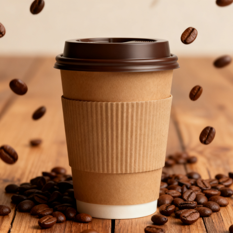Quality Biodegradable disposable paper cup custom logo hot cold drink double-layer for sale