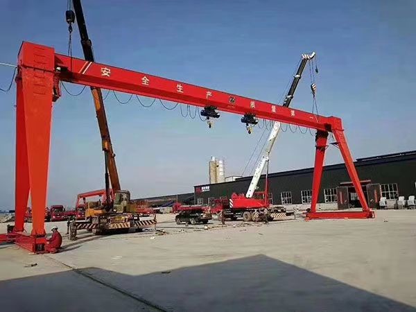 Quality 20m Lifting Height Overhead Crane Single Girder With Remote Controlled Operation for sale