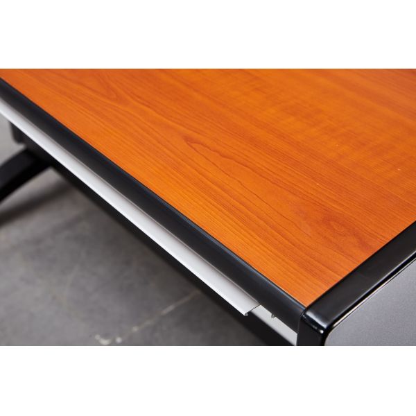 Quality Industrial Control Room Wood Surface Three Person Operating Table with Easy for sale