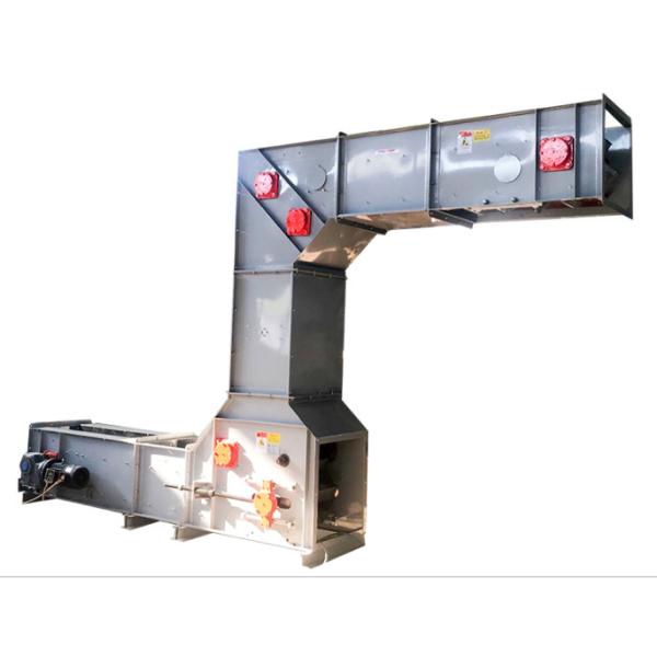 Quality SS304 Vertical Bucket Elevator Machine Frozen Food Conveying Bulk Goods for sale