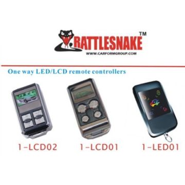 Quality one way LED / LCD remote car alarm remote controllers one way LED /LCD remote for sale