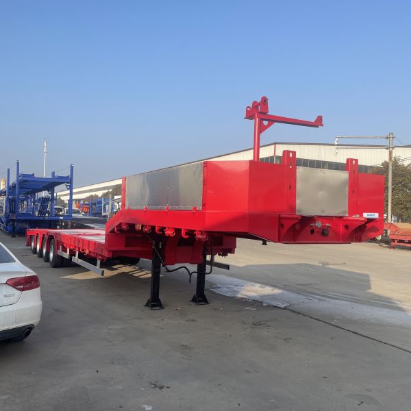 Quality Max Payload 80 ton-150ton Heavy Duty Agricultural Tractor Lowboy Dump Trailer for sale