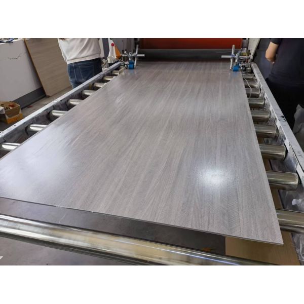 Quality Bamboo Wood Fiber Veneer Waterproof Pvc Wooden Sheet Fireproof Carbon Crystal Wall Panels Modern Style Pvc Sandwich Panel for sale