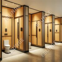 Quality Customizable Stainless Steel Public Bathroom Partitions for sale